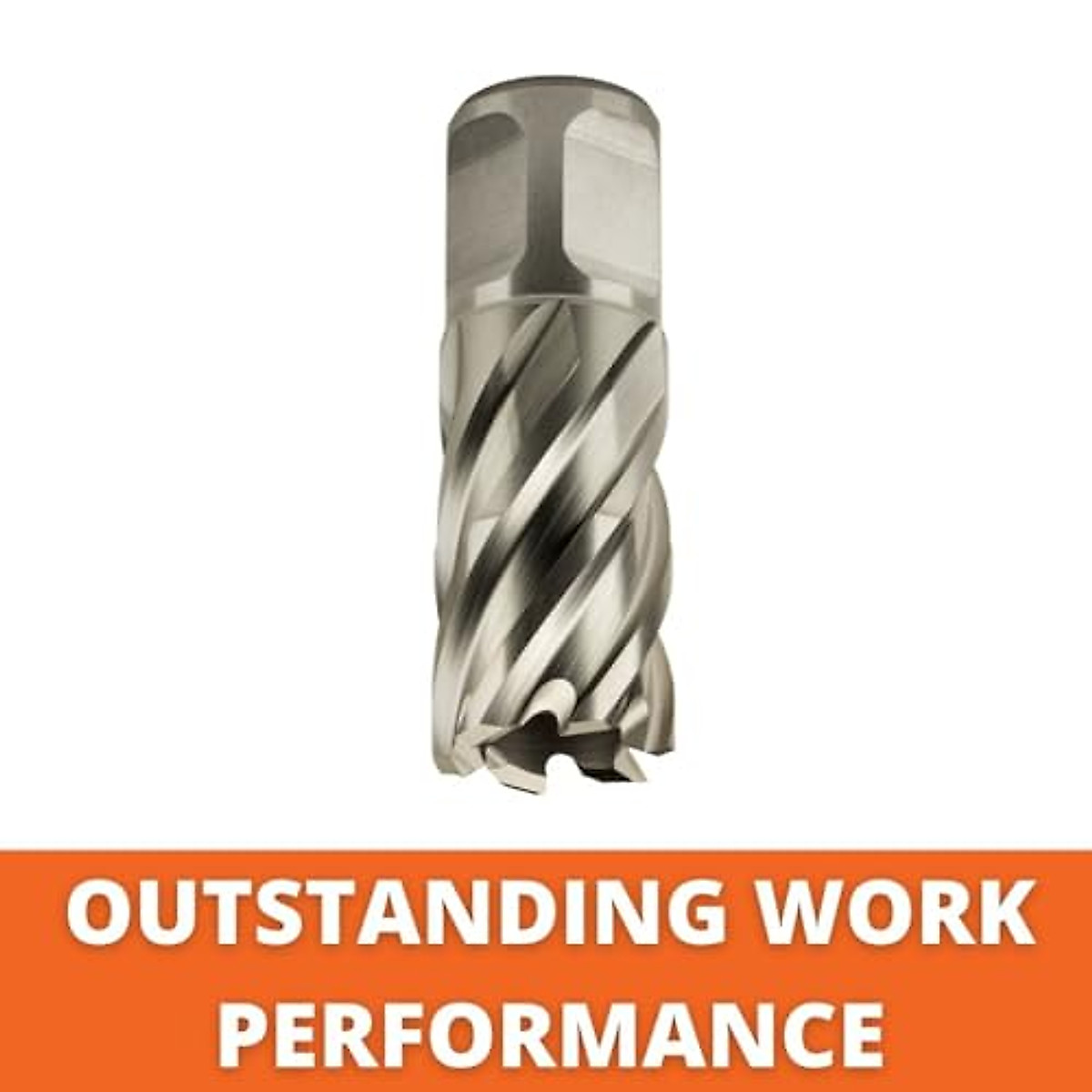 Jancy Slugger by Fein - HSS Nova Annular Hole Cutter with Centering Pin - 3/4" Straight Shank, 1" Depth, 9/16" Diameter - 63134143041