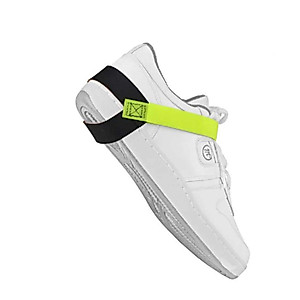 Adjustable One Size Fits All Anti Static 1M Ohm ESD Reusable Foot Heel Straps Premium Quality Perfect for Grounding, Removing Static, Protecting Electronics Against Electric Shock - Yellow - 2 Pieces