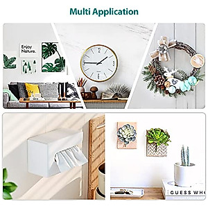 12 Pcs Self-Adhesive Desktop Socket Fixer, Adhesive Punch-Free Socket Holder, Desktop Cable Management, Slide-in Desktop Socket Fixer for Home Kitchen Bathroom Office