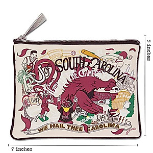 Catstudio University of South Carolina Collegiate Zipper Pouch Purse | Holds Your Phone, Coins, Pencils, Makeup, Dog Treats, & Tech Tools