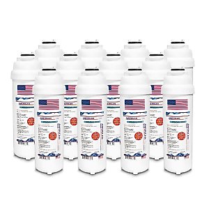 AFC Brand, Water Filter, Model # AFC-EWH-3000, Compatible with Elkay(R)51300C Water Fountain Station Fillers 12-Filters