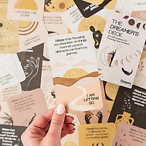 I Know Collection Affirmation Cards – Positive Affirmations Cards with Self-Empowering Quotes – Motivational Cards for Women and Men – Meditation Cards, Oracle Deck for Mindfulness – 40 Cards