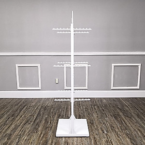 FixtureDisplays® Double Sided Decorative Clothing Purse Jewelry Store Display Hanging Stand 100717