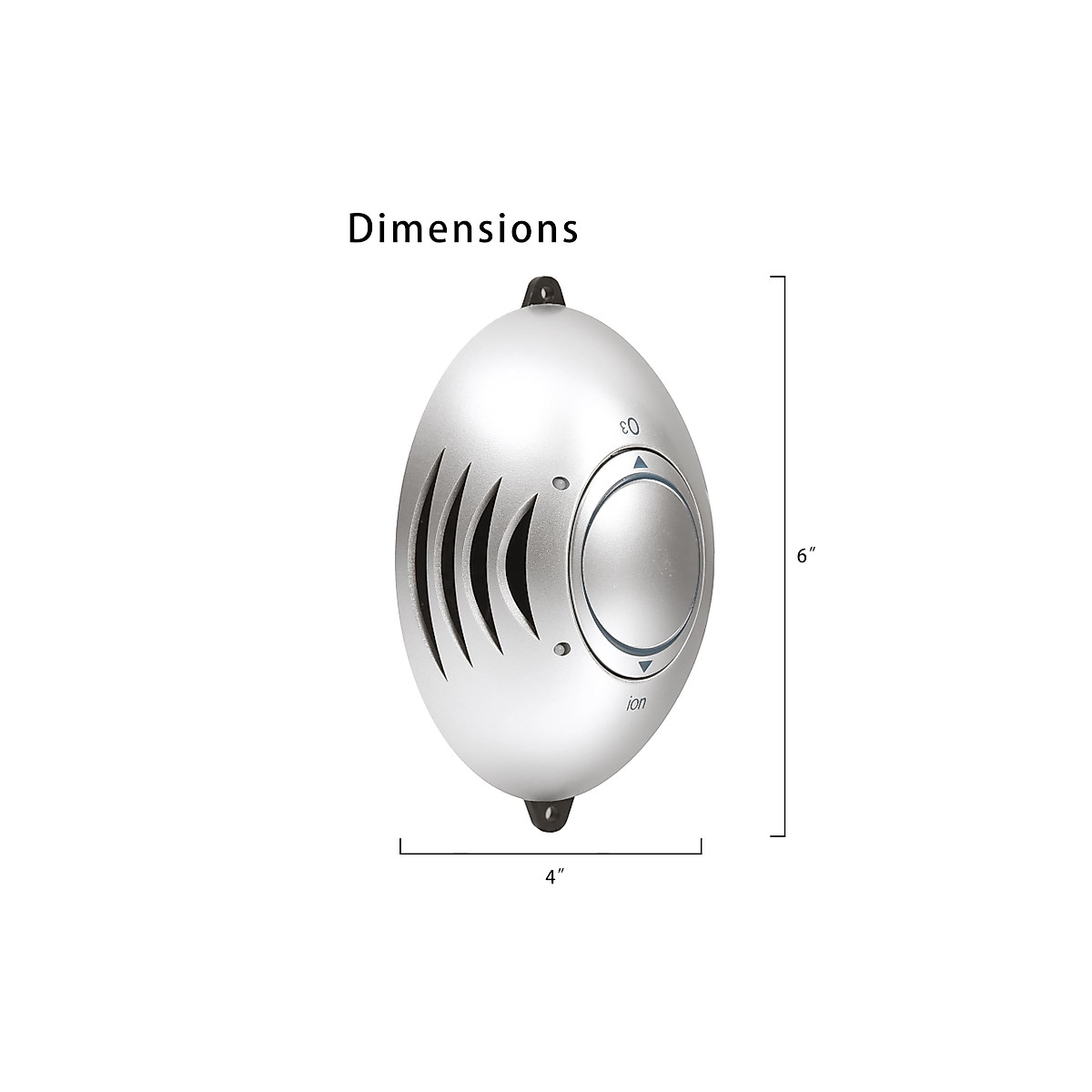 New Oxygen Ionizer - Air Refresher, Sauna Accessories, Prime Candidate for Infrared Sauna, with AC/DC Adapter