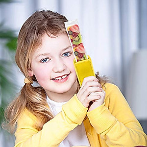 24 Pack Reusable Popsicle Bags Ice Pop Sleeves Antifreezing Sleeves,8 Colors