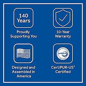 Sealy Posturepedic Spring Silver Pine Faux Eurotop Firm Feel Mattress, Queen