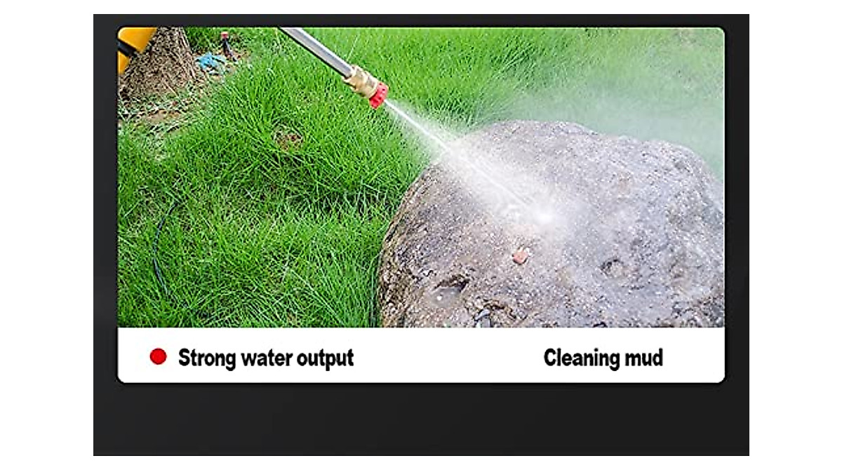 RYPPLE Cordless Pressure Washer,20000mAh Electric Car Washer,Power ...