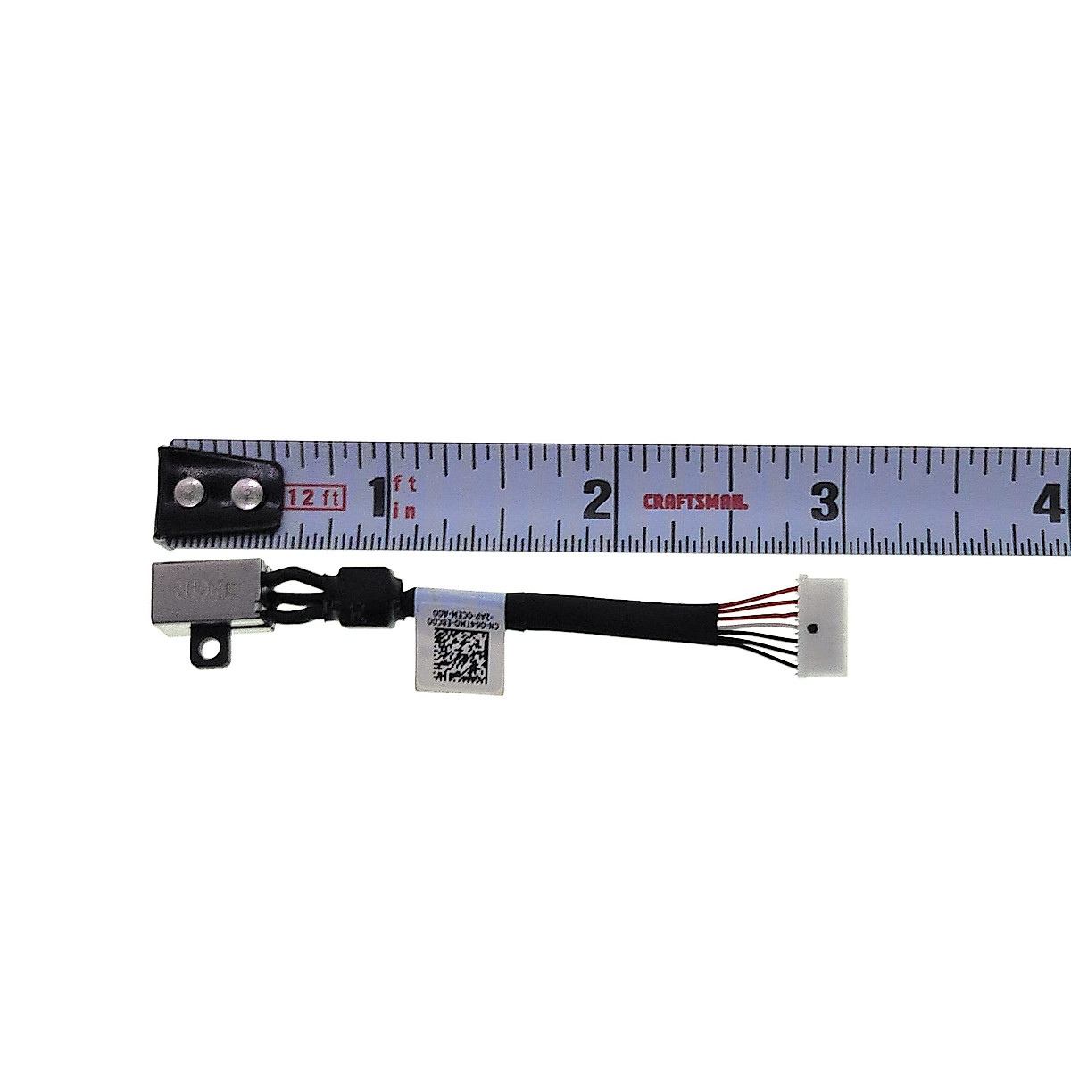 DC Power Jack Charging Port Socket Plug in Cable with Wire Harness for Dell XPS 15 9530 9550 9560 9570 7590 P56F P56F001 P56F003/Precision 15 5510 5520 5530 5540 M3800 CN-064TM0 064TM0 DC30100X300