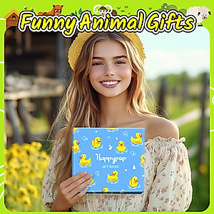 HAPPYPOP Fun Socks Rubber Duck Socks for Women Cute Duck Socks, Funny Rubber Duck Gifts Duck Lovers Gifts for Her