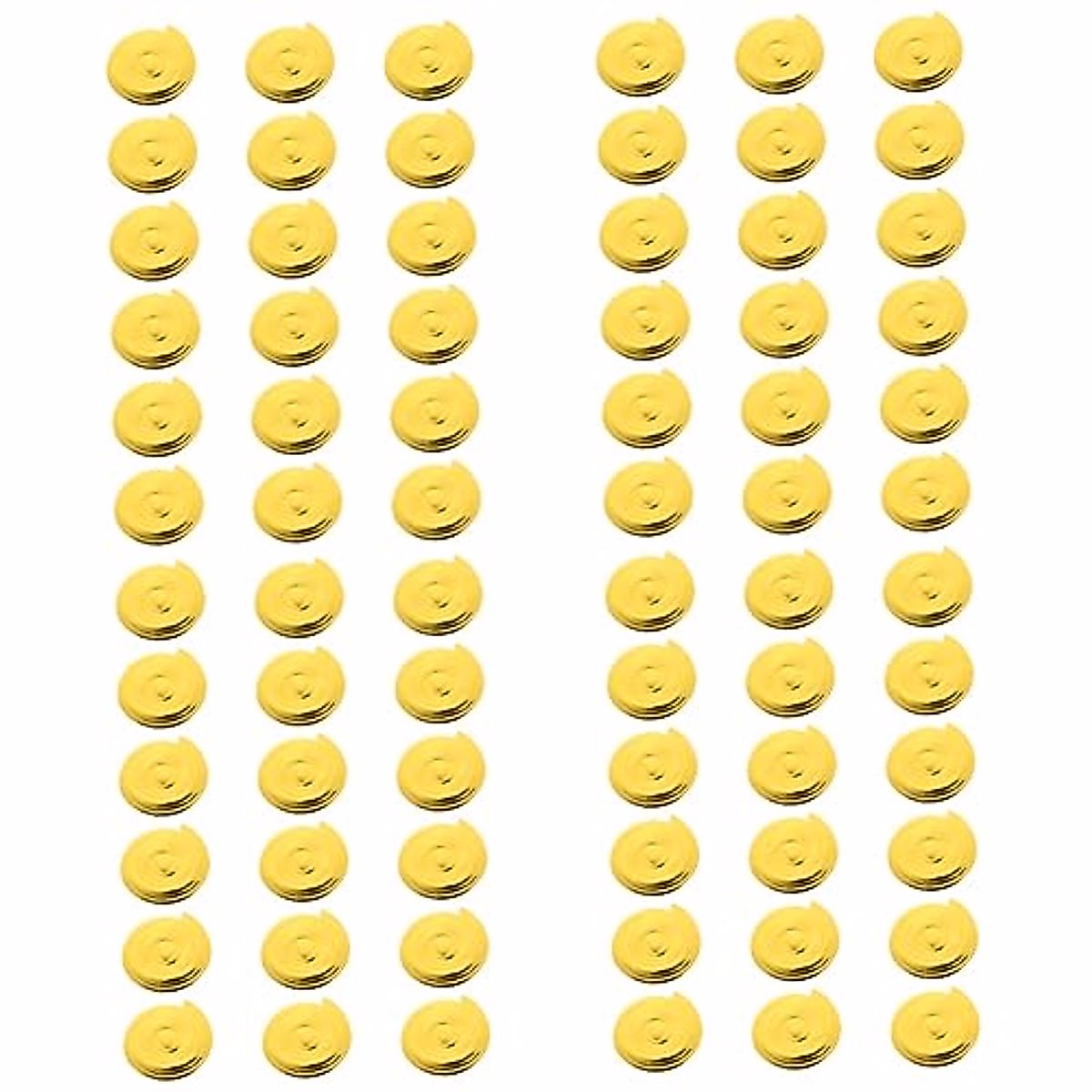 NOLITOY 4pcs 3 Spiral Charm Gold Locket Baby Decor Christmas Tree Decorations Shiny Foil Swirls for 30th Birthday Party Favors Ceiling Hanging Swirl PVC Birthday Party Backdrop Pendant