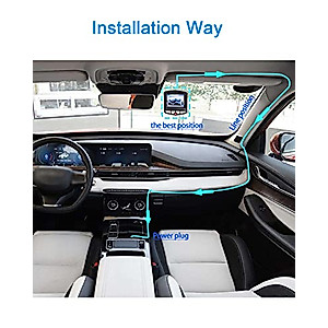 SZAIENXIL 2.2Inch Screen Dash Cam for Cars, 1080P Car DVR Dash Cam, Car Camera Recorder Dashboard Camera with 170° Wide Angle, Night Vision, Loop Recording, Parking Monitor