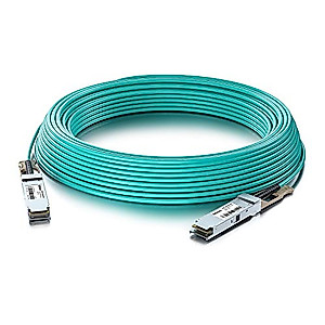 100G QSFP28 Active Optical Cable - 100GBASE QSFP28 to QSFP28(EDR) OM3 AOC Cable for Cisco QSFP-100G-AOC5M, 5-Meter