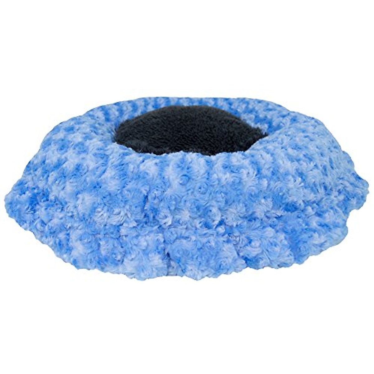 Bessie and Barnie Ultra Plush Blue Sky/ Wolfhound Grey Deluxe Luxury Shag Dog/Pet Lily Pod Bed Machine Washable