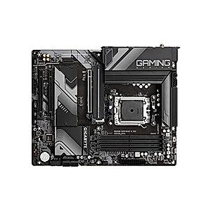 GIGABYTE B650 Gaming X AX (AM5/ LGA 1718/ AMD/ B650/ ATX/ 5-Year Warranty/ DDR5/ PCIe 4.0 M.2/ PCIe 4.0/ USB 3.2 Gen2x2 Type-C/AMD Wi-Fi 6E/ Realtek 2.5GbE LAN/Motherboard)