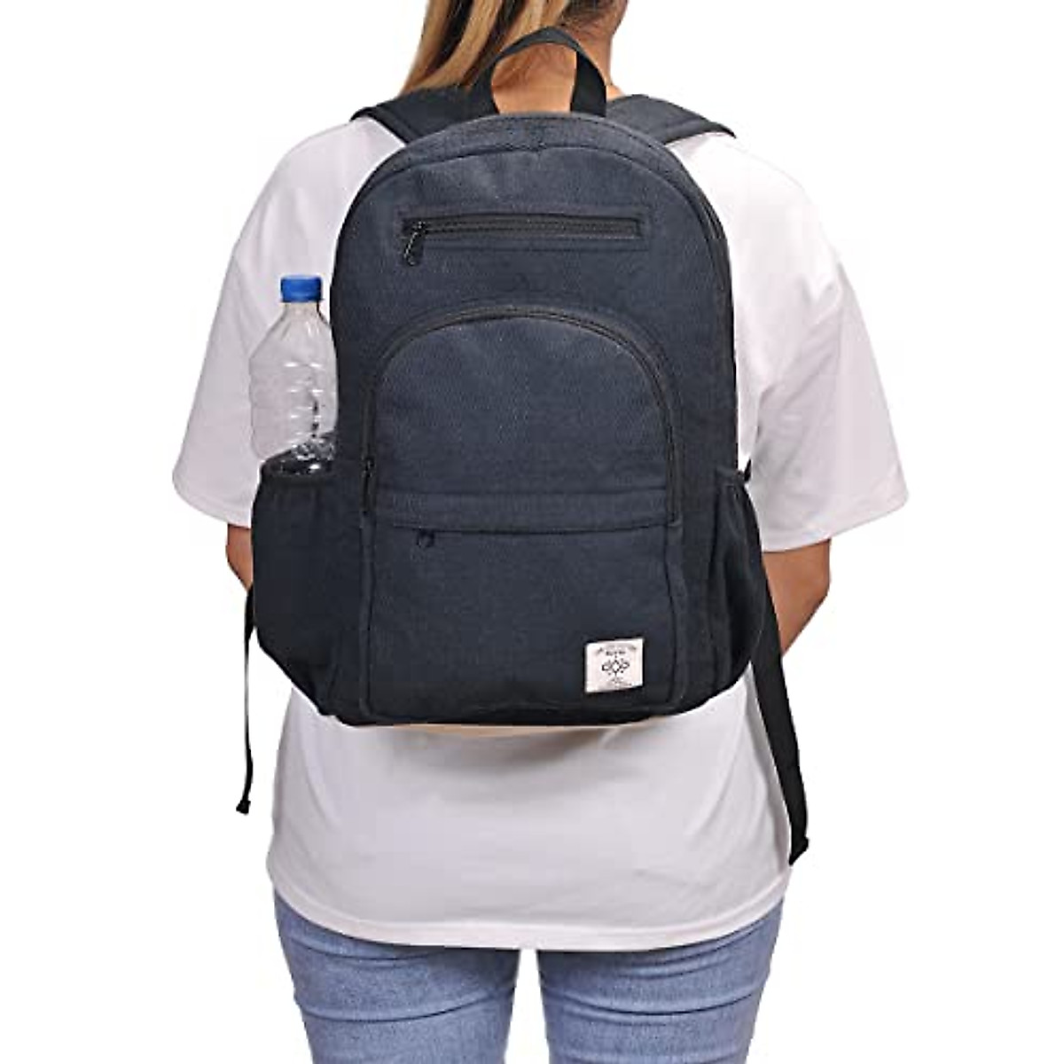 THE COLLECTION ROYAL Himalayan Hemp Cotton Hippie Boho Cloth Casual Bag Daypack Backpack