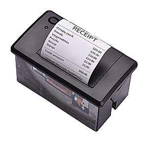 Embedded Micro Thermal Printer, Receipt Printing Module with 58mm Paper Width Design for Supermarket, Shopping Mall, Restaurant, Bank, Self Service Terminal