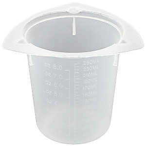 250 mL Polypropylene Tri-Pour Beaker with Special No Spill Pour Spout