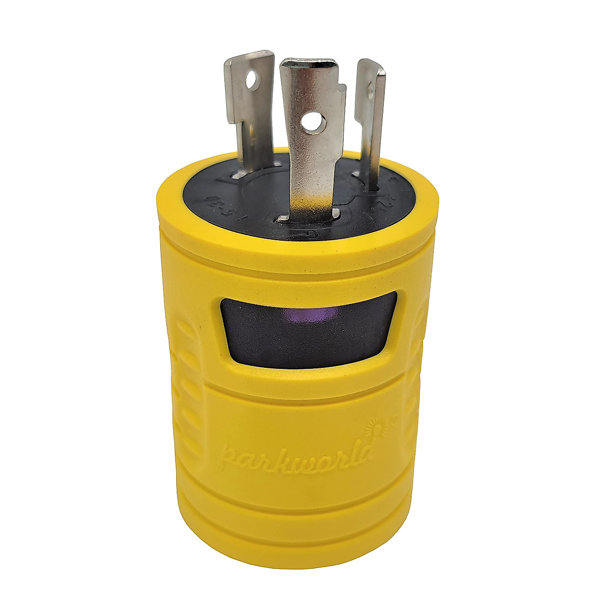 Parkworld 691746 Power Adapter Generator 3-Prong 30 AMP Locking L5-30P Male to Household Regular 5-15R Female (Also for 5-20R)