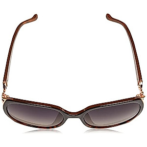 Jessica Simpson Womens J5686 Oversized Square Sunglasses With Uv400 Protection. Glam Gifts For Her, 56 Mm, Black Tortoise, 56 Mm US