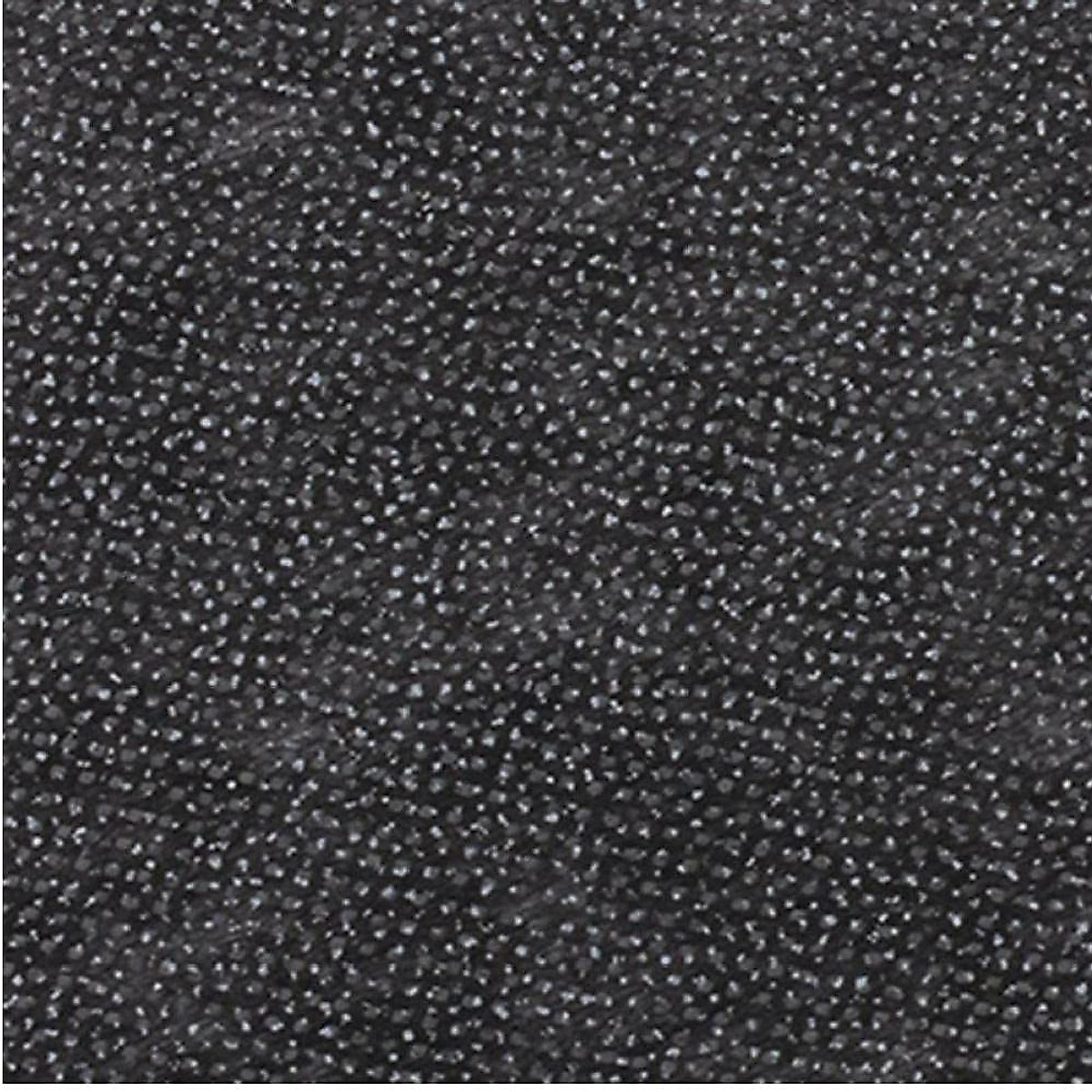 TOSSPER 1pc Non-Woven Interlining Fusible Iron Advanced Interface Fabric Single-Sided Adhesive Black 100cm