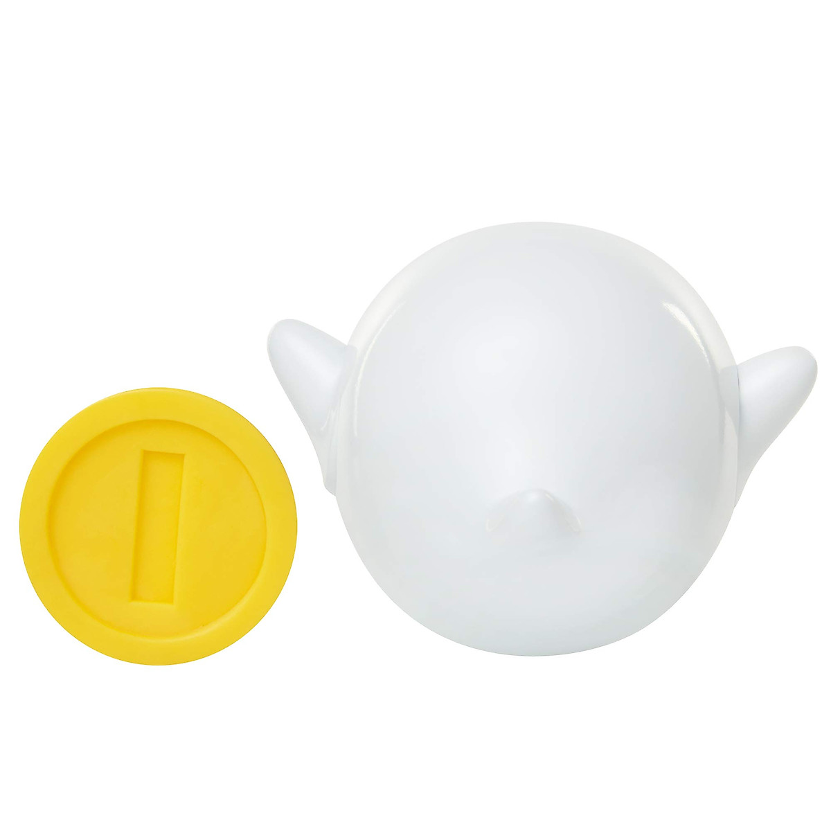 Super Mario Action Figure 4 Inch Boo Collectible Toy with Coin Accessory