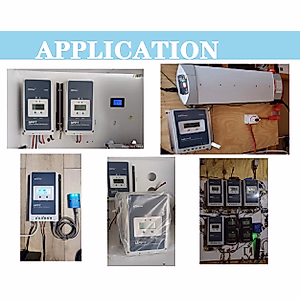 MPPT Solar Charge Controller 30A 12V/24V Auto Solar Panel Charge Controller Max.PV 100V Solar Charge Regulator with MT50 Remote Meter + Temperature Sensor RST + PC Monitoring Cable RS485