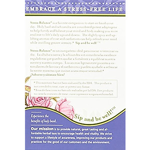 Lifestyle Awareness Teas, Caffeine Free Stress Balance Tea, 20 Count (Pack of 2)