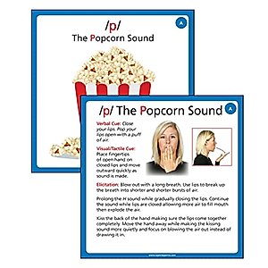 Super Duper Publications | Webber® Big Apraxia Photo Cards | Organized Words by Syllable for Ease of Speech Production | Vowels and Consonants | Basic Syllable Shapes | Activities with Instructions