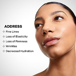 Clinical Skin Polypeptide Firming Serum, for Fine Lines and Wrinkles, Anti-Aging Serum, Antioxidants, Hyaluronic Acid, Night and Day, 1.7 Ounces