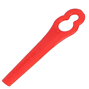 aqxreight Set of 40 Plastic Replacement Blades for Cordless Grass Trimmer, Strimmer, and Cutter