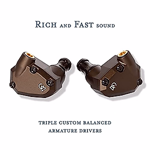 Campfire Audio Holocene in Ear Monitor | IEM Audiophile Earbud | MMCX Smoky Litz Detachable Audio Cable | Glow in The Dark in Ear Headphone