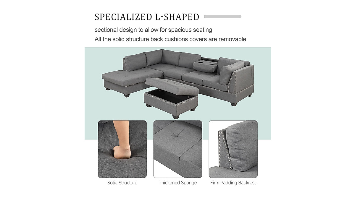 Prohon Oversized Sofa: Comfort & Style for Your Living Room