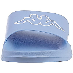 Kappa Unisex Slide Sport Sandal, L Blue White, 9 Narrow US Men