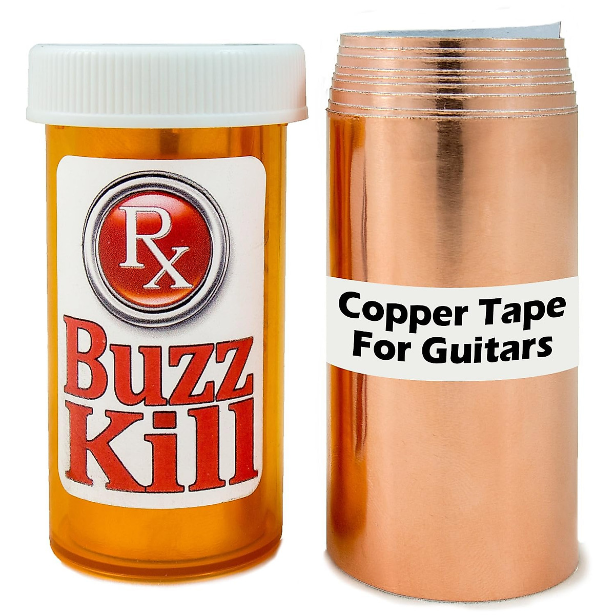 Copper Shielding Tape for Guitars - EMI Shielding, Crafts, Electrical Repairs, Conductive Adhesive, Grounding