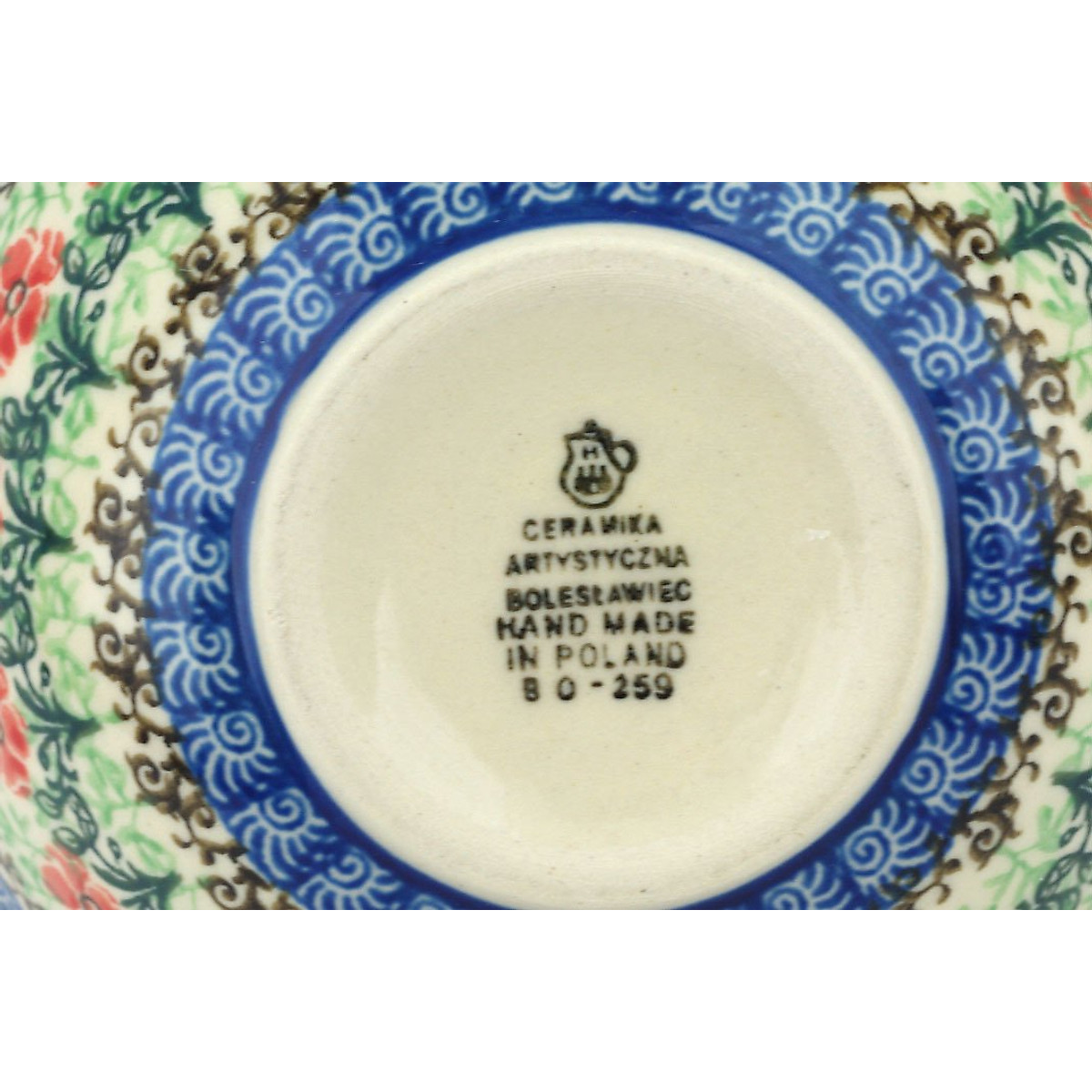 Polish Pottery Cereal/Soup Bowl 5-inch (Maraschino)