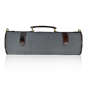 9 Pocket Canvas Knife Bag