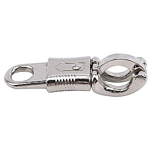 MOONRING Horse Panic Clip Buckle Quick Release Panic Hook Snap Outdoor Sports Accessories, Silver