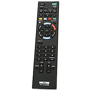 RM-YD089 Remote Control Replace for Sony Bravia LCD LED HDTV KDL-32W600A KDL-32W650A KDL-42W650A KDL-42W651A KDL-46W700A KDL-50W700A KDL32W600A KDL32W650A KDL42W650A KDL42W651A KDL46W700A KDL50W700A