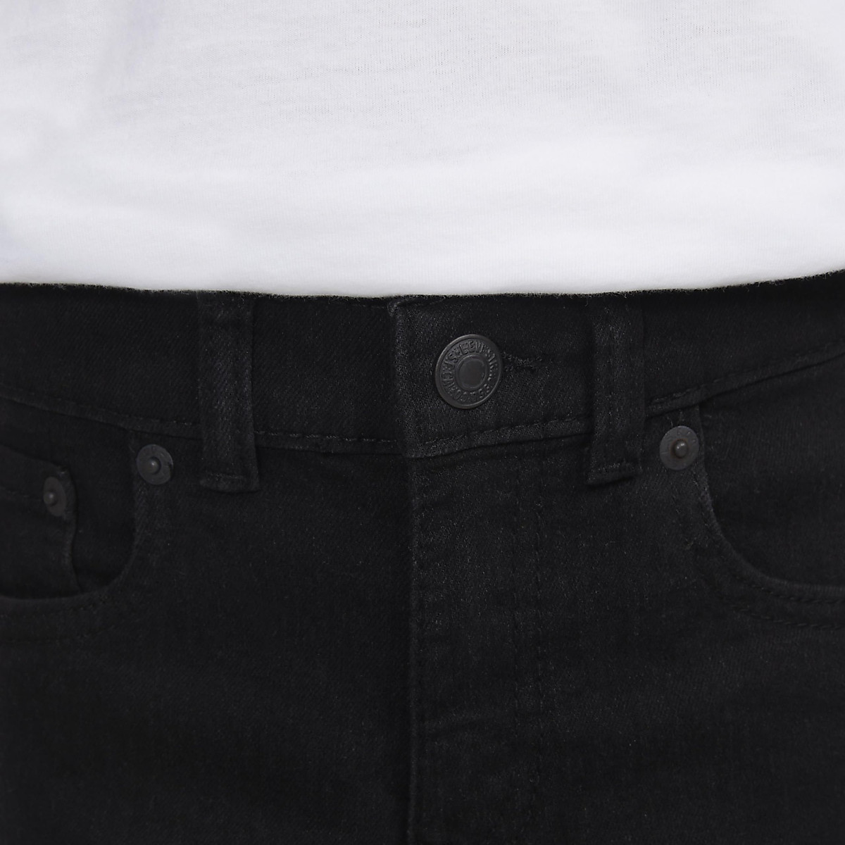 Levi's Boys' 517 Bootcut Fit Jeans, Black, 20