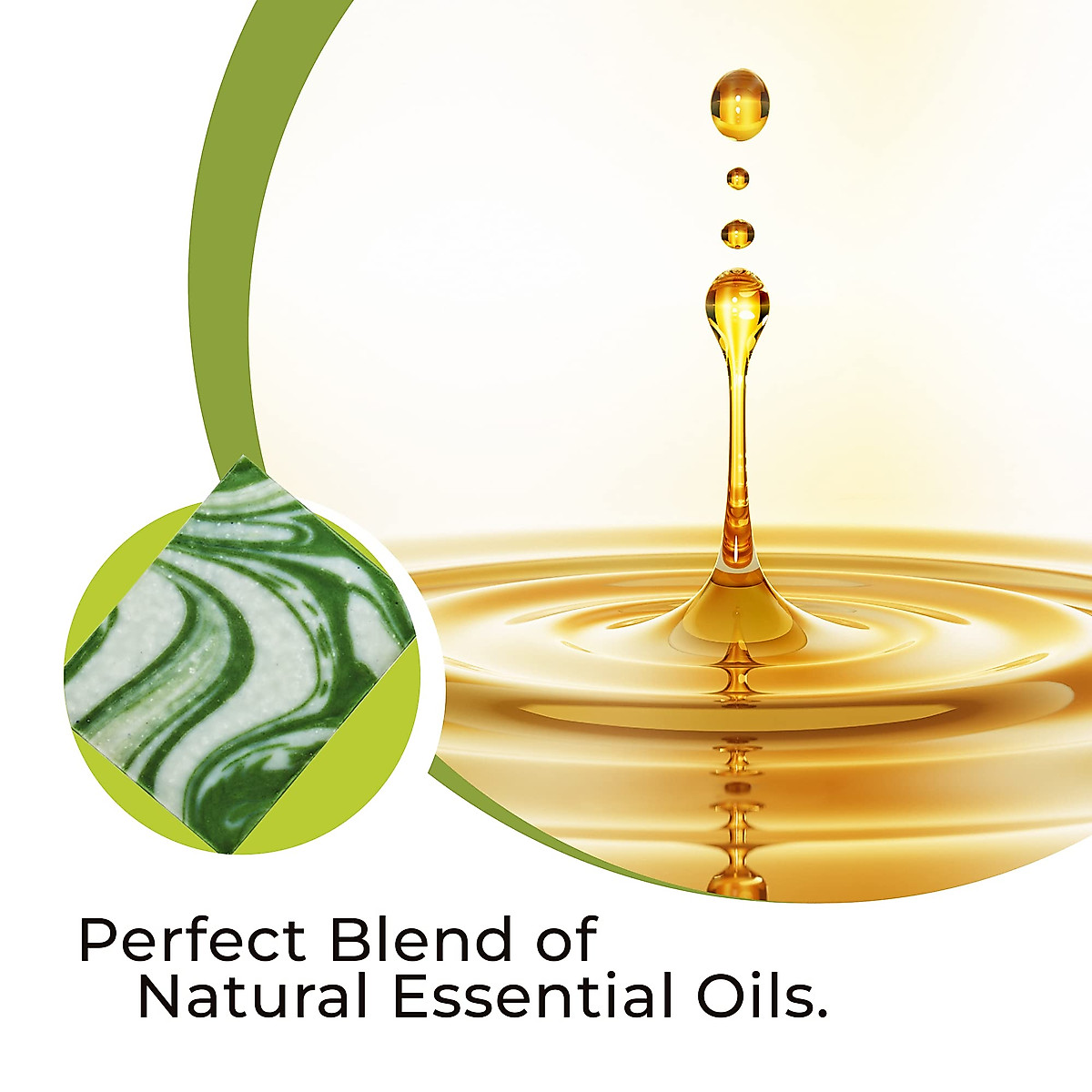 Dollylocks Organic Shampoo Bar for Dreadlocks, Vegan Shampoo with Coconut Oil, Essential Oils, Sea Salt, Plant-Based Shampoo Bars for Hair, Residue Free and Cruelty Free - (4.5oz) Tea Tree Spearmint