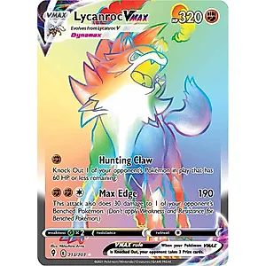 Lycanroc VMAX - 213/203 - Secret Rare - Sword & Shield - Evolving Skies