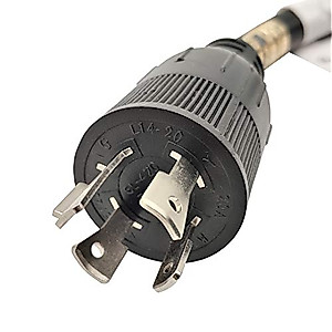 Parkworld Generator 4-Prong 20 AMP NEMA L14-20 Extension Cord (25FT)