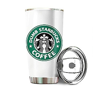 Nathan For You Dumb Buck Star Logo Stainless Steel Tumbler 20oz & 30oz Travel Mug