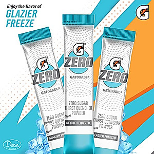 Gatorade Zero - Gatorade Powder - Gatorade Zero Powder Packets - Gatorade Powder Packets - Gatorade Packets - Gatorade Powder Zero - Gatorade Zero Sugar - Gatorade Powder Mix Variety - Dean Products
