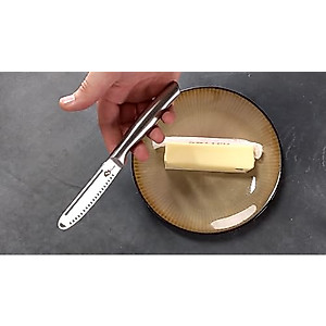 Simple preading Magic Butter Knife Spreader and Curler - Complete Your Kitchen Knives Set, Curl Your Butter with Ease 3 Different Ways (2).