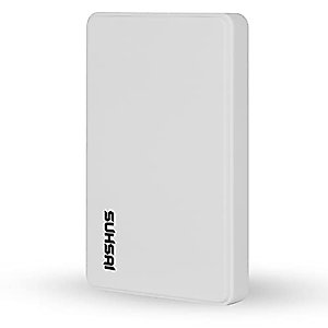 Portable External Hard Drive 500Gb USB 3.0 High-speed data transfer 2.5 Inches HDD Storage expansion & Backup Drive Compatible with Computer, Laptops, gaming accessories, Xbox, PS4, PS5 (White)