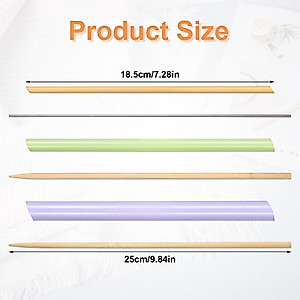 3pcs Quick Turn Fabric Set, Tube Turners for Sewing Threading Fabric Tube Turners Multifunctional Fast Turning Tool for Sewing Knitting DIY Crafts, 3 Sizes