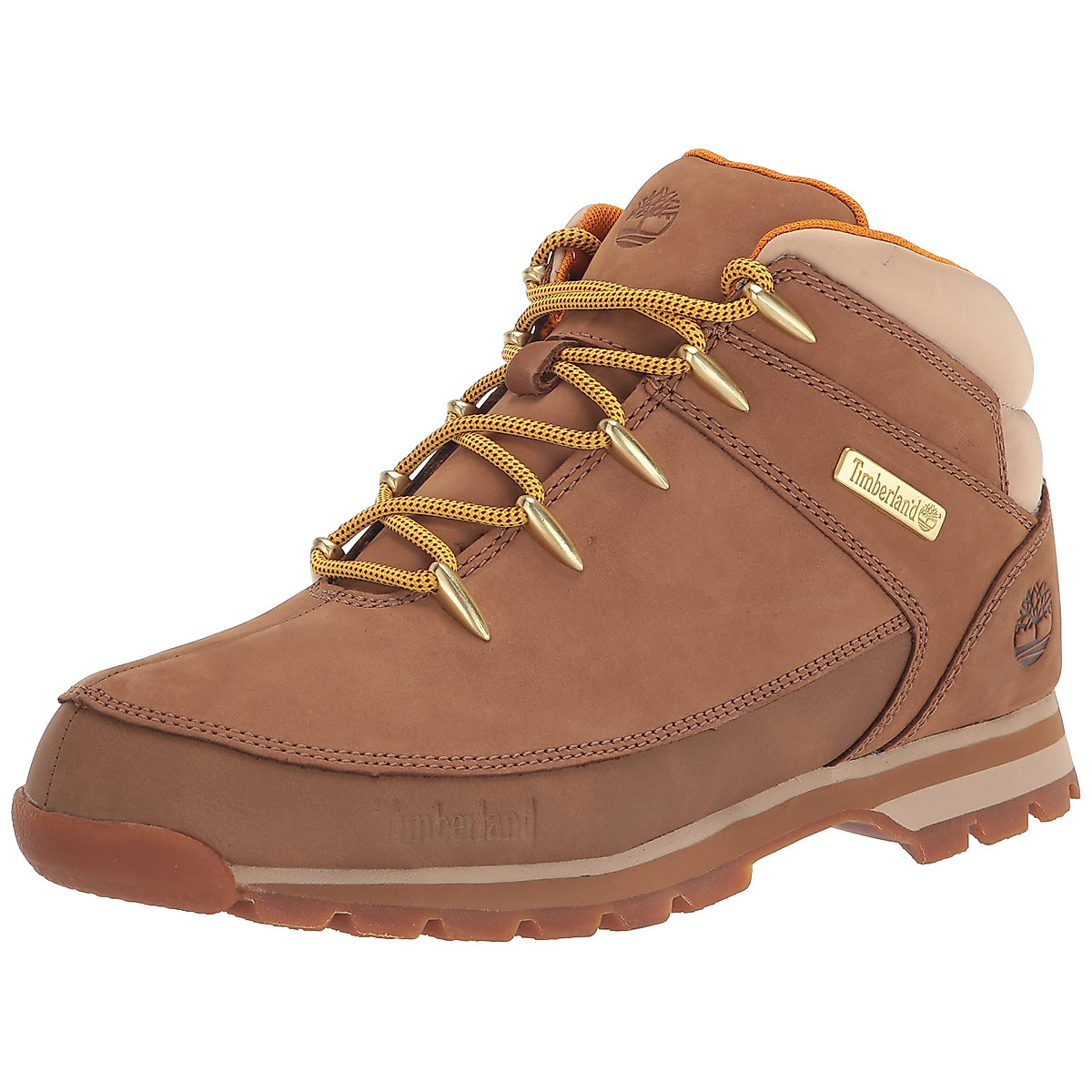 Timberland Men's Euro Sprint Hiker, Medium Brown Nubuck, 11.5