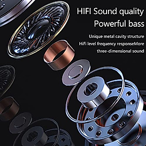 CENGNIAN Neck Hanging Wireless Bluetooth 5.0, Ultra-Long Standby Running Sports Bluetooth Headset, Noise Cancelling Headphones, Sports Bluetooth Headset for Fitness Running Cycling