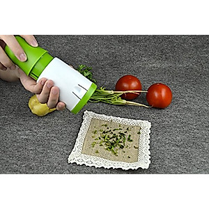 Herb Grinder, ELEOPTION Parsley chopper Herb Mill Grinder ,Spice Mill Parsley Shredder ,Creative Cooking Tools (Herb Grinder)